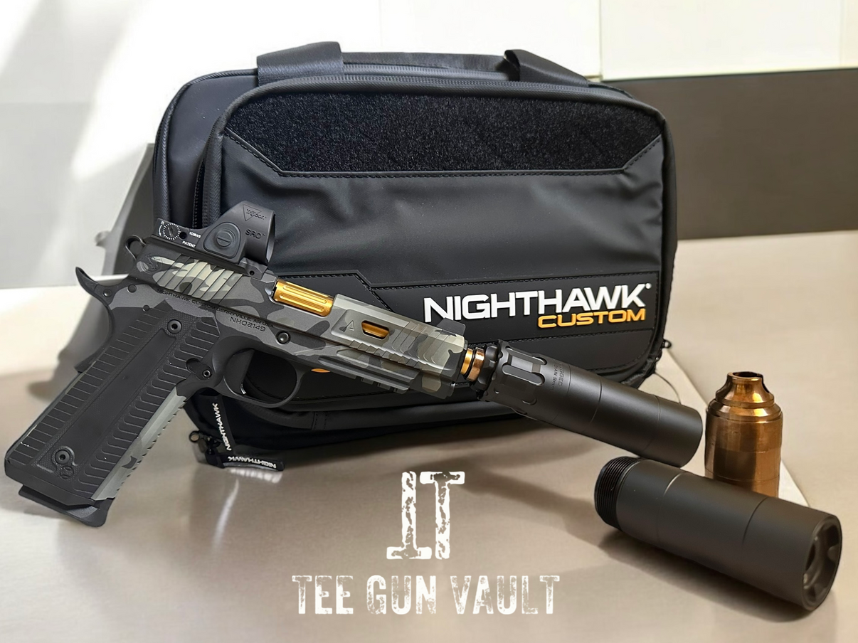 NIGHTHAWK CUSTOM AGENT 2 COMMANDER 9MM URBAN MULTI FINISH WITH SRO AND ...