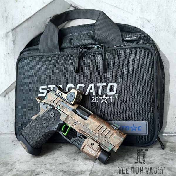 STACCATO CUSTOM C 4” PORTED BARREL "SUNKEN SHIP" FINISH WITH INFINITY ...
