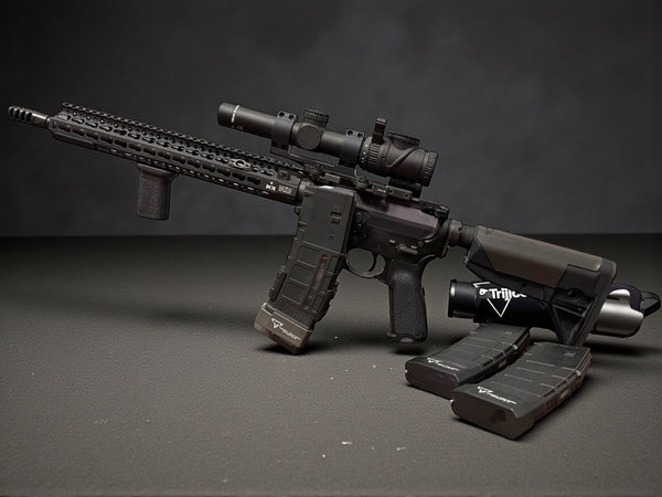 TARAN TACTICAL JW2 ULTRALIGHT RIFLE WITH TRIJICON SCOPE AND RMR MOUNTE ...