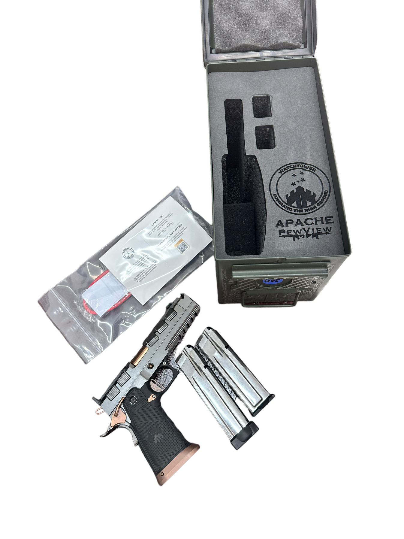 WATCHTOWER FIREARMS PEWVIEW APACHE DOUBLE STACK 2011 LIMITED EDITION 9 – Tee Gun Vault