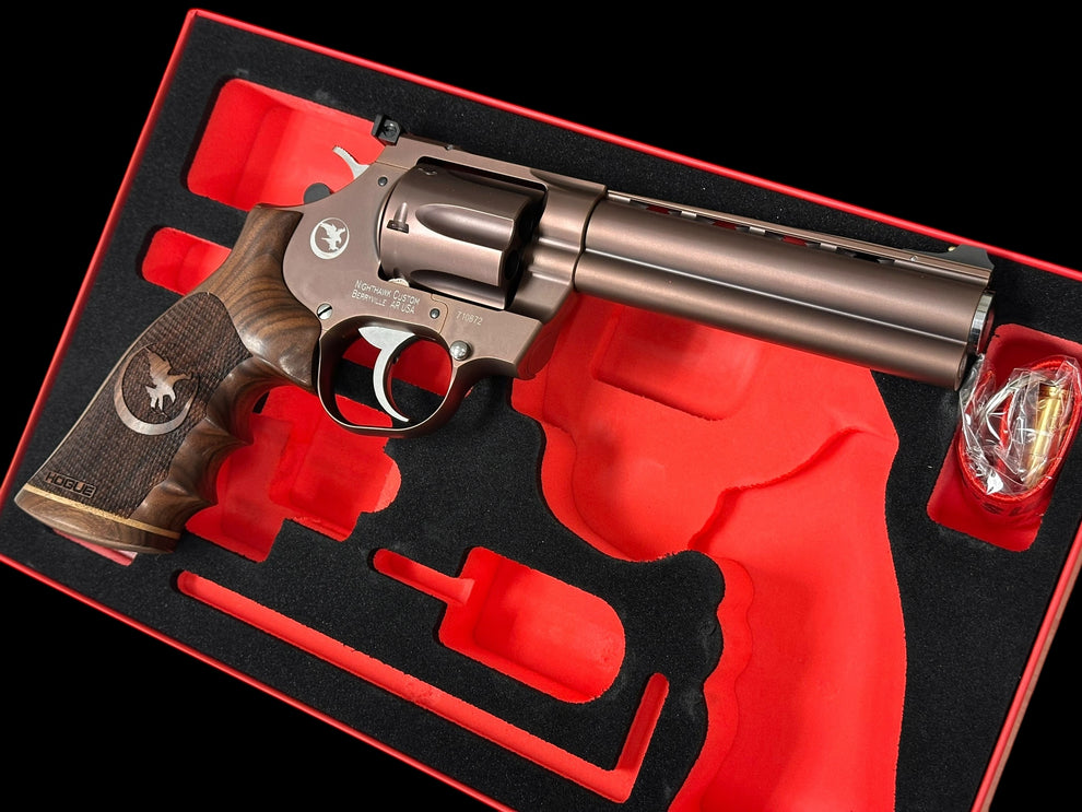 NIGHTHAWK CUSTOM KORTH MONGOOSE 5.25” BRONZE REVOLVER IN .357 MAG – Tee ...
