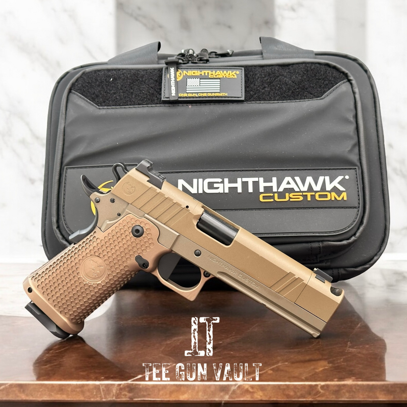 Nighthawk custom sandhawk 9mm double stack optic ready – Tee Gun Vault