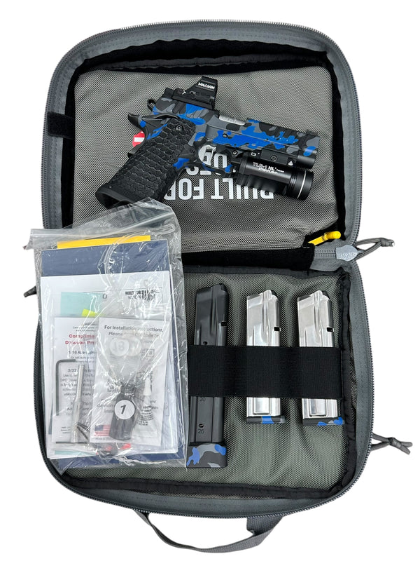 STACCATO CUSTOM P PORTED BLUE CAM CERAKOTE 3 MAGS (PRE OWNED) – Tee Gun ...
