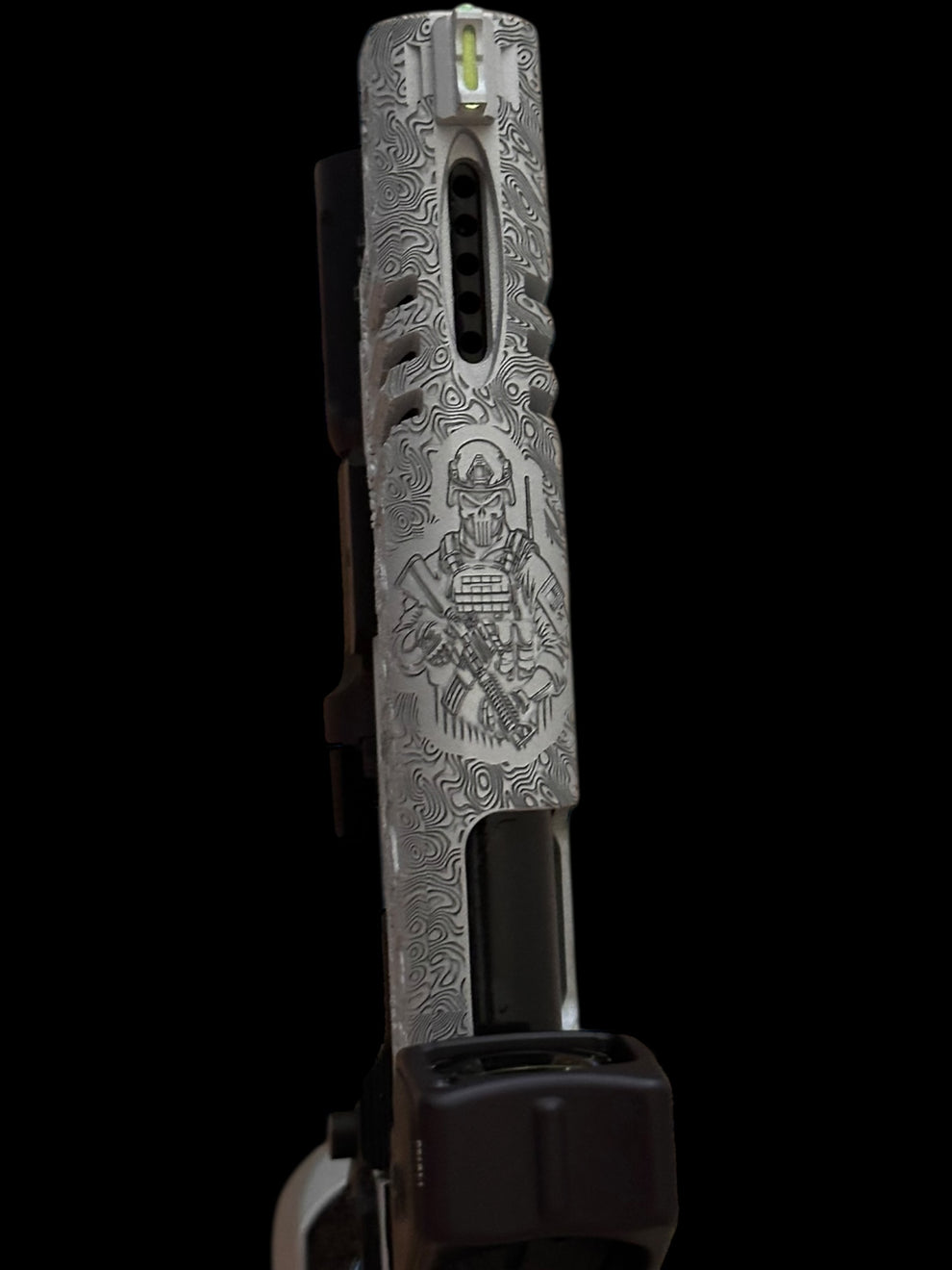 STACCATO CUSTOL XL “COD” PORTED SILVER EDITION WITH TRIJICON RMR HD ...