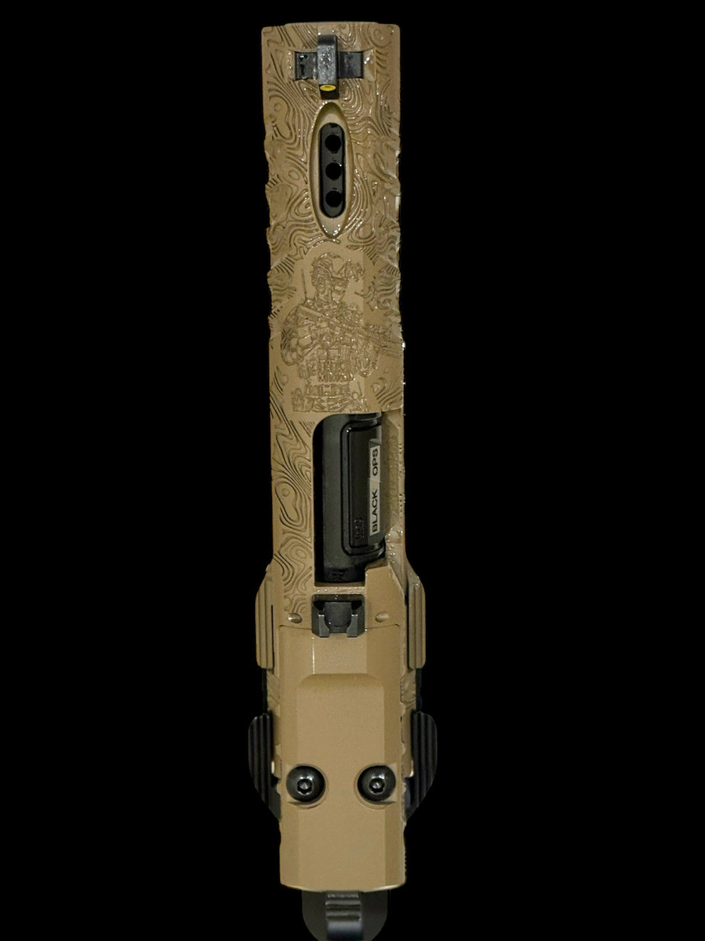 STACCATO CUSTOM P4 HD “BLACK OPS” 1 OF 1 PORTED – Tee Gun Vault