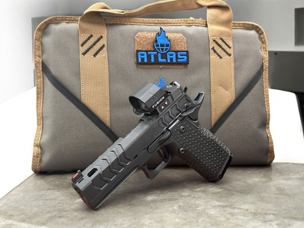 ATLAS GUNWORKS EOS 4.25” PORTED 9MM (optic not included) – Tee Gun Vault