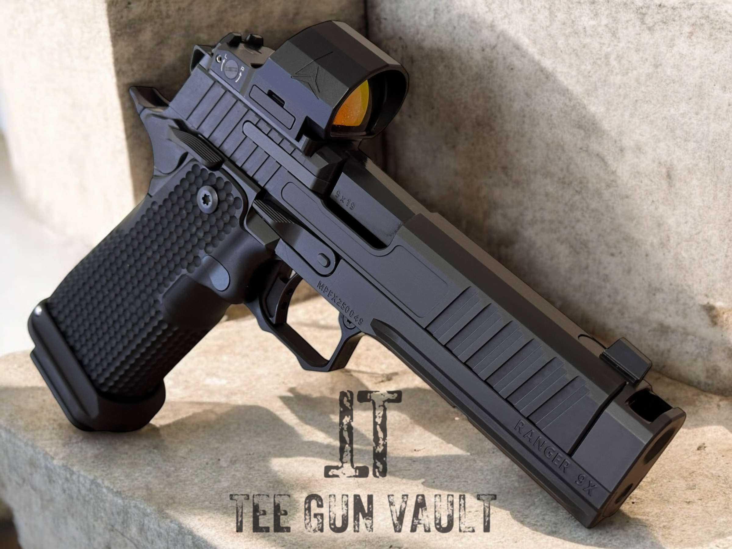 MILLER PRECISION RANGER 9X 5” COMP’D 9mm (OPTIC NOT INCLUDED) – Tee Gun ...