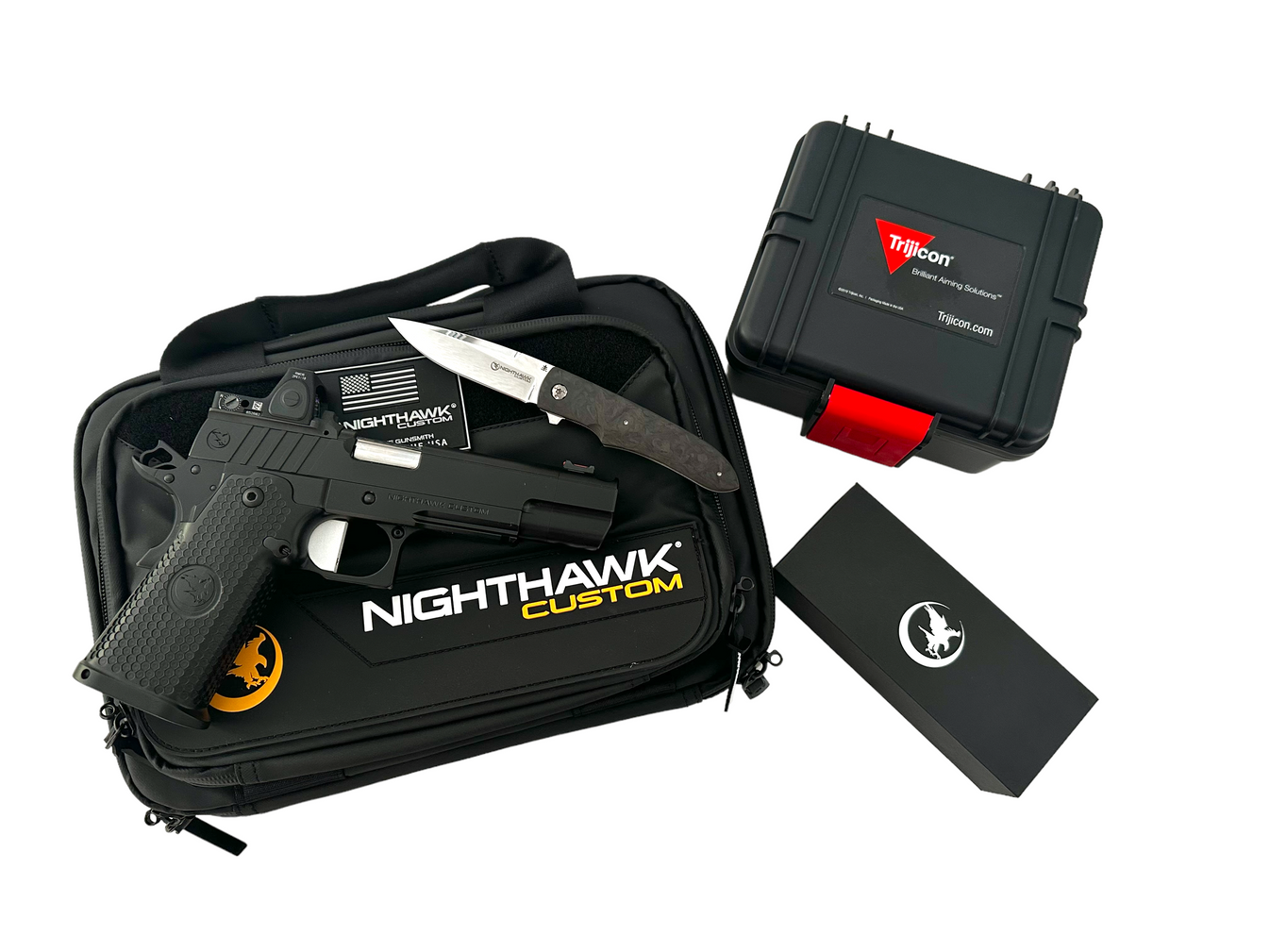 NIGHTHAWK CUSTOM FIREHAWK 9MM DOUBLE STACK OPTIC READY/RECON RAIL – Tee ...