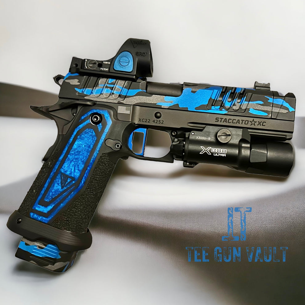 STACCATO XC FULLY CUSTOMIZED 1 OF 1 2011 BRAND NEW. – Tee Gun Vault