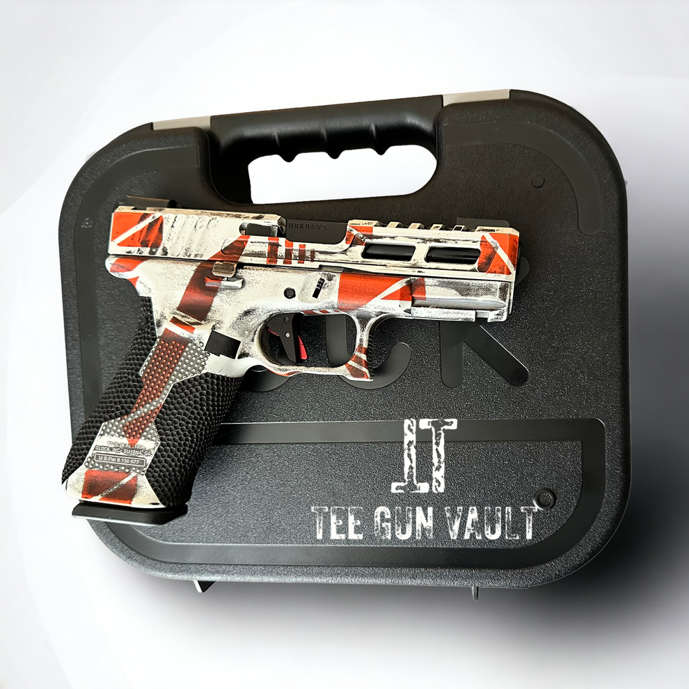 GLOCK 45 CUSTOM ZAFFIRI PRECISION FULL CERAKOTE TIMNEY TRIGGER ALPHA ...