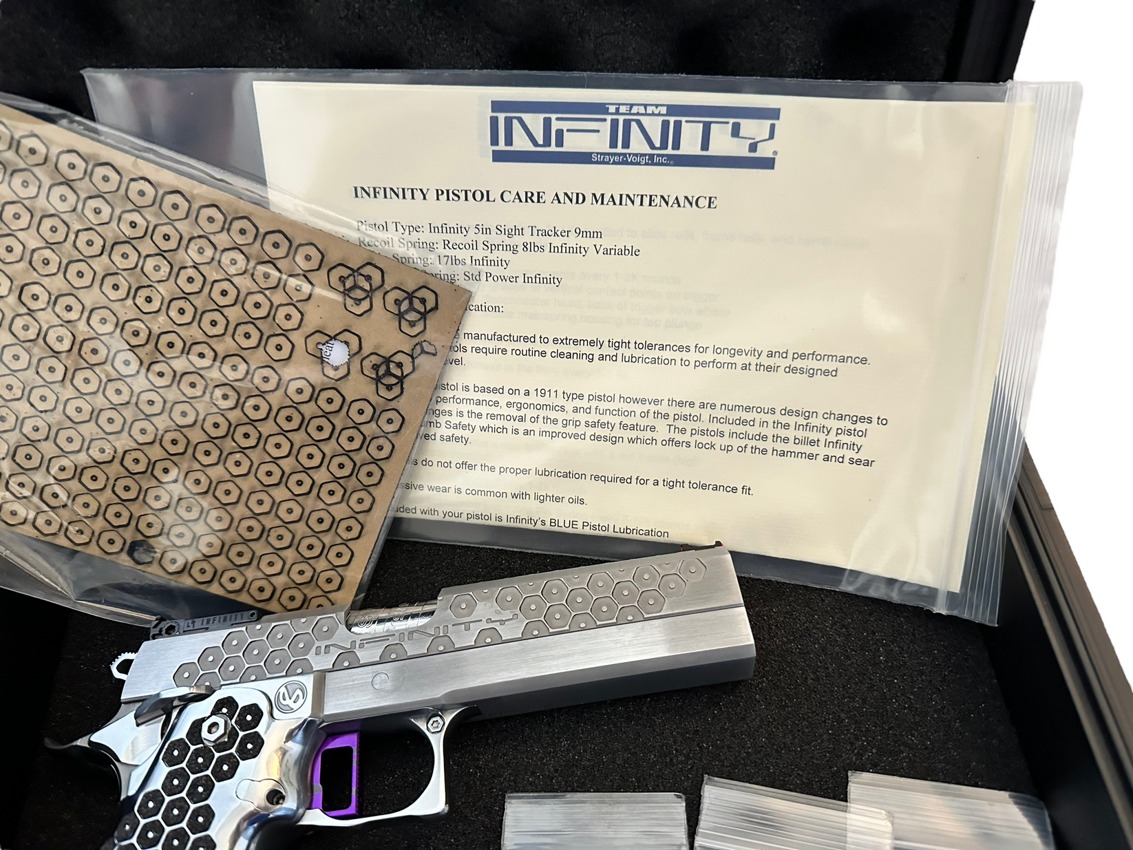 CUSTOM SVI INFINITY 2011 PISTOL 9MM (Pre-owned) – Tee Gun Vault