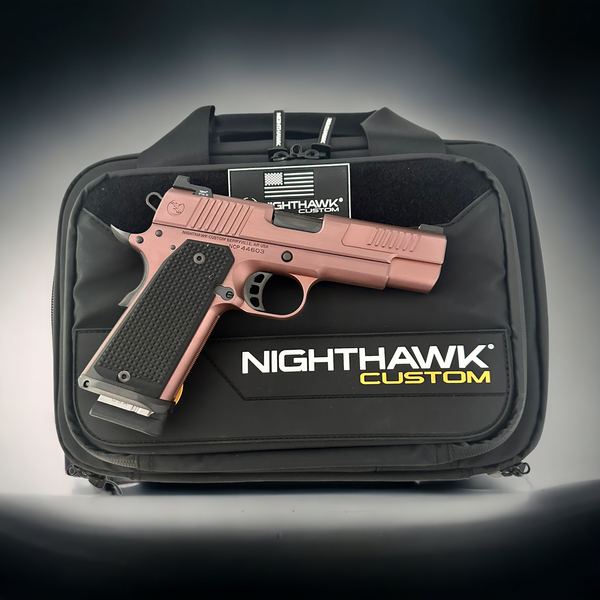 NIGHTHAWK CUSTOM DELEGATE ROSE GOLD 2 GRIPS 9MM – Tee Gun Vault