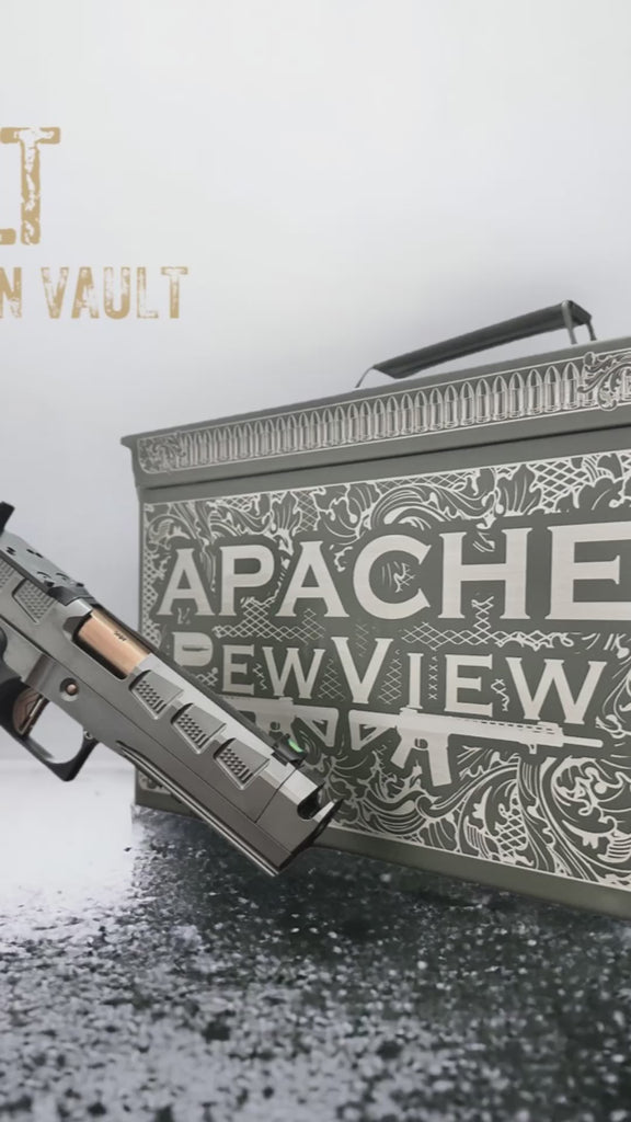 PEWVIEW APACHE 9MM DOUBLE STACK 2011 WATCHTOWER FIREARMS LIMITED EDITI – Tee Gun Vault