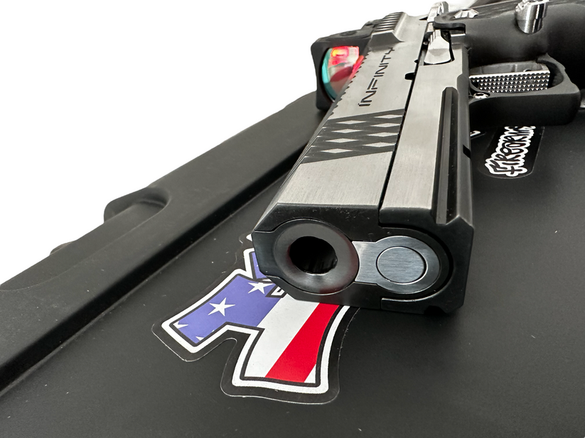 SVI INFINITY COMMANDER 4” WITH TRIJICON RMR 2011 9MM – Tee Gun Vault