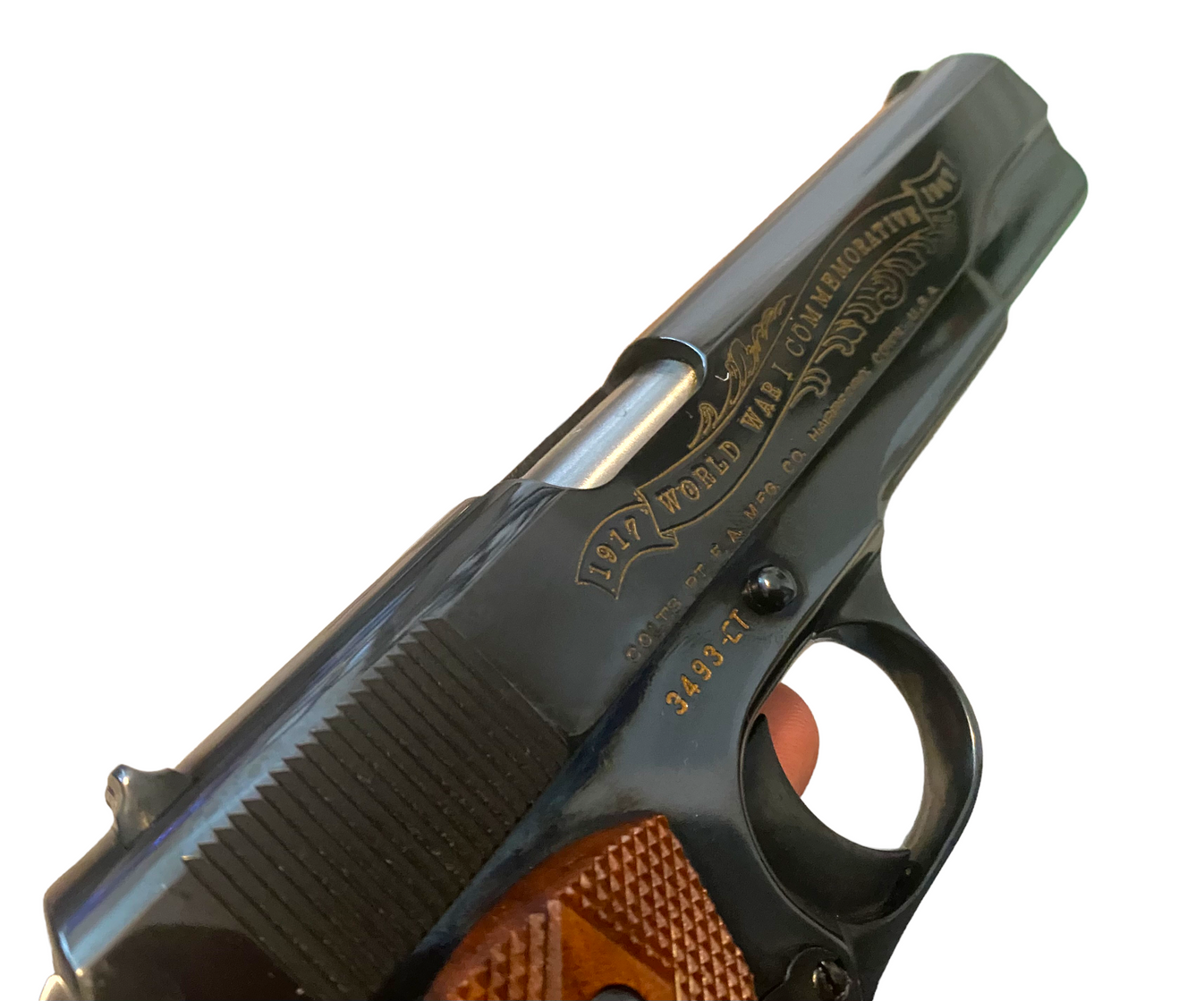 COLT WWI COMMEMORATIVE 1911 PISTOL WITH FRAME – Tee Gun Vault