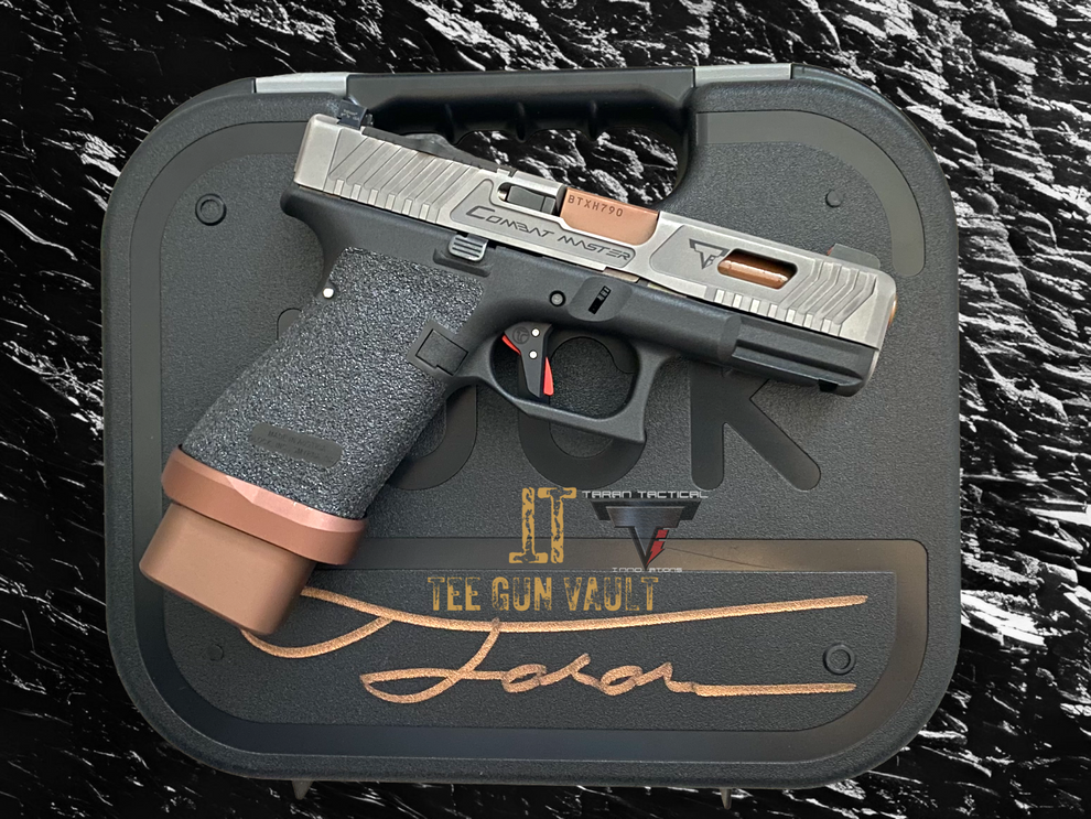 TARAN TACTICAL COMBAT MASTER GLOCK 19 GEN 5 GRAY SLIDE MOS TIMNEY NIB ...