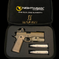 NIGHTHAWK CUSTOM SANDHAWK 9MM W/TRIJICON RMR AND X300 FLASHLIGHT – Tee ...